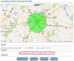 Find Population Inside a Drive Time Radius | Free Map Tools Blog